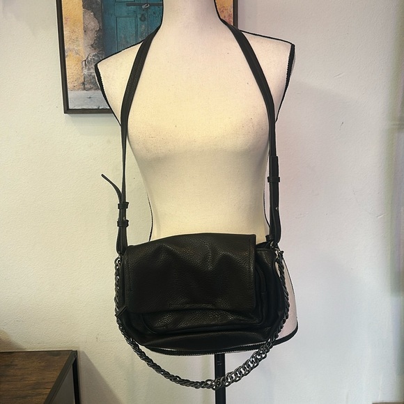Zara | Bags | Zara Black Purse With Multiple Straps | Poshmark